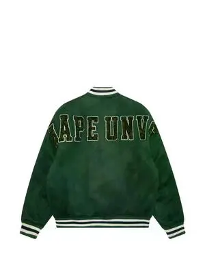 AAPE BY *A BATHING APE Varsity Embroidered Bomber Jacket
