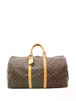LOUIS VUITTON 1998 Monogram Keepall 55 Travel Bag