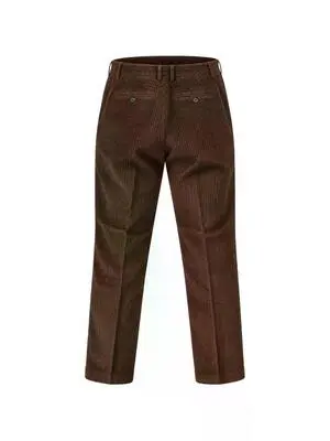 CRUNA Pleated Corduroy Trousers