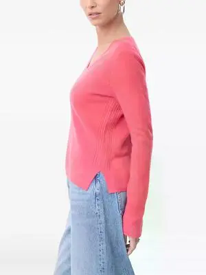 NOTSHY V-neck Side-slit Sweater