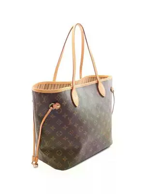 LOUIS VUITTON 2021-2026 Mon Monogram Neverfull Mm Tote Bag - Brown