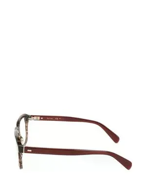 Paul Smith Porchester Striped Square-frame Glasses