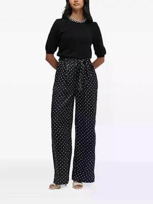 Chinti & Parker Polka-dot Trousers - Black