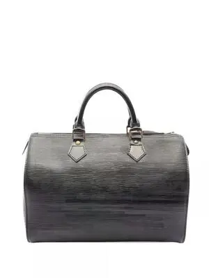 LOUIS VUITTON 1994 Epi Speedy 30 Boston Bag - Black