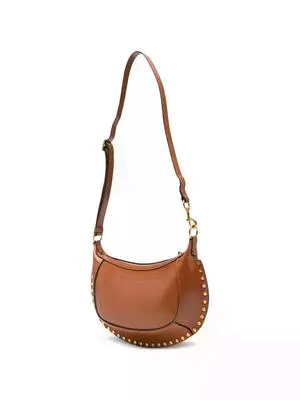 Isabel Marant Étoile Moon Pocket Stud-embellished Leather Shoulder Bag
