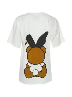 Moschino Playboy Teddy Bear T-shirt - White