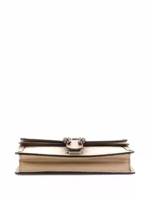 Gucci Dionysus Bag Gg Coated Canvas With Leather Small Shoulder Bag