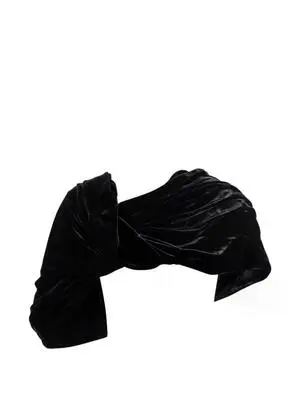 Rick Owens Twist Donut Scarf - Black