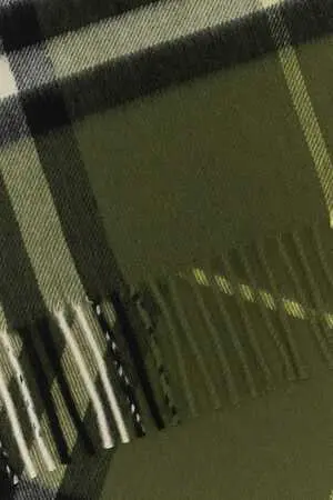Burberry Embroidered Cashmere Scarf