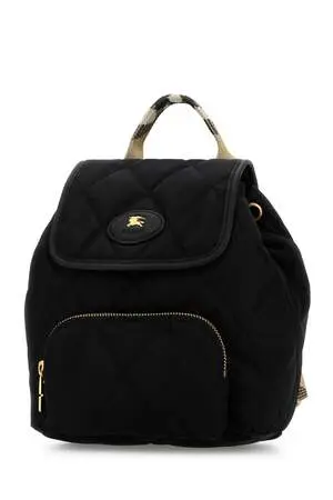 Burberry Canvas Mini Horseshoe Backpack