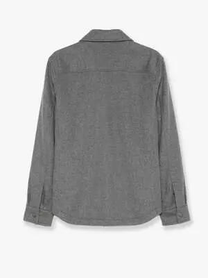 Brunello Cucinelli Outerwear Lightweight Virgin Wool Cloth Shirt