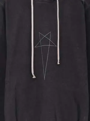 Rick Owens Oversized Organic Cotton Hoodie