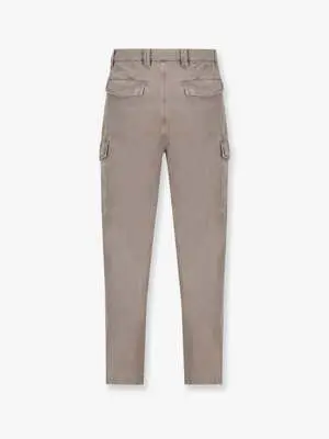 Brunello Cucinelli Dyed Cotton Trousers
