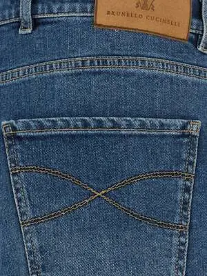 Brunello Cucinelli Iconic Fit Comfort Cotton Jeans