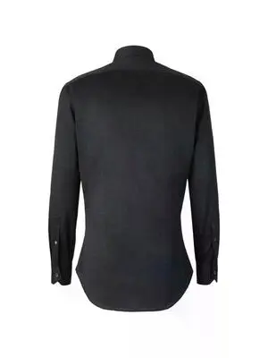 FRAY Piqué Long-sleeve Shirt
