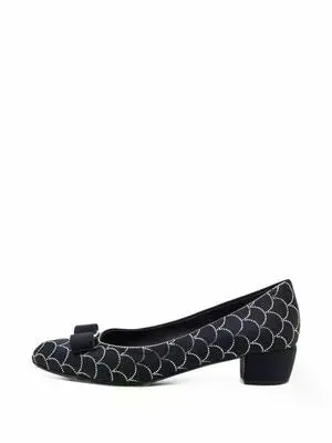 FERRAGAMO Vara Bow Heeled Pumps