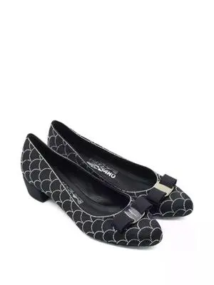 FERRAGAMO Vara Bow Heeled Pumps