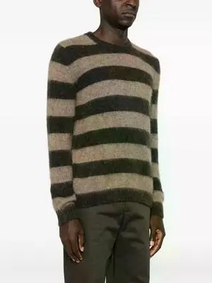 AMARANTO Horizontal-stripe Sweater