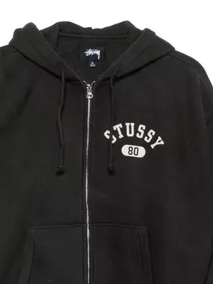 StÜssy Logo-print Zip-up Hoodie