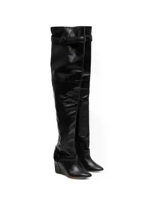 Vaquera Button-strap Over-the-knee Boots