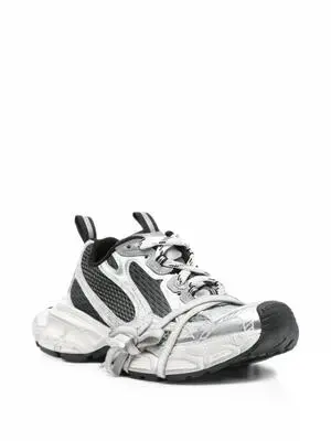 Balenciaga 3xl Gradient Sneakers In Black/grey/white