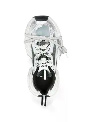 Balenciaga 3xl Gradient Sneakers In Black/grey/white