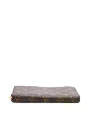 LOUIS VUITTON Zippy Wallet Monogram Canvas Small Wallets - Brown