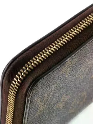 LOUIS VUITTON Zippy Wallet Monogram Canvas Small Wallets - Brown