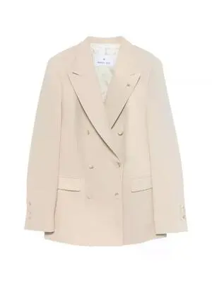 MANUEL RITZ Double-breasted Peak-lapel Jacket