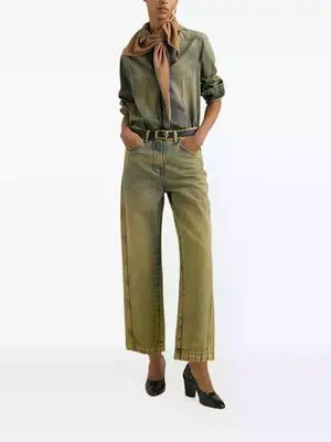 Momoni Ivo Dirty-wash Jeans - Blue