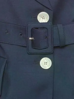 Prada 2019 Belted Single-breasted Blazer