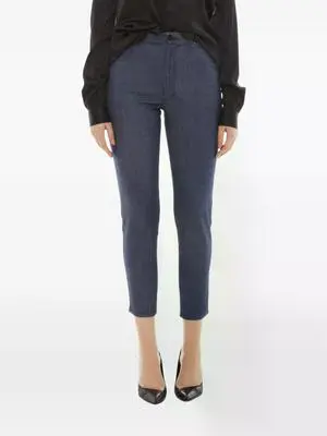TESSITURA Pyramid-stud Tapered Jeans - Blue