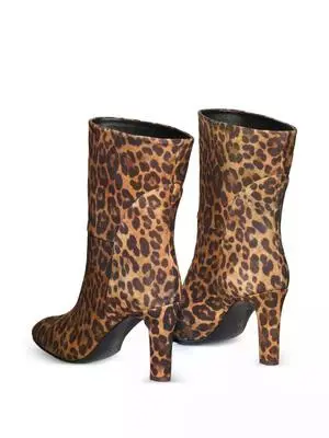 TEMPERLEY LONDON Dusk Leopard-print Ankle Boots