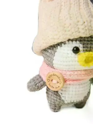 TWINSET Crochet Penguin Keyring