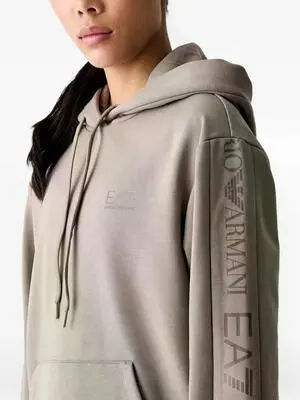 EA7 Logo-print Hooded Tracksuit