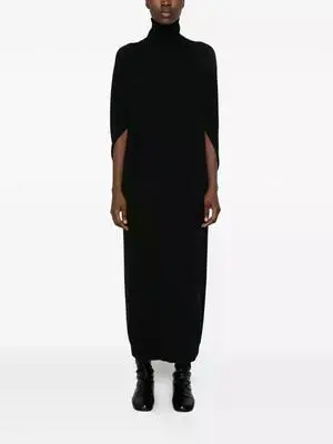 UMA WANG Wrap High-neck Raglan-sleeve Maxi Dress