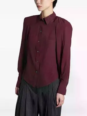 IRO PARIS Neon Padded-shoulder Shirt