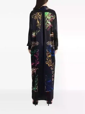 TESSITURA Baroque-print Silk Shirt