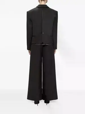 NISSA Oversized Wool-blend Tailored Blazer