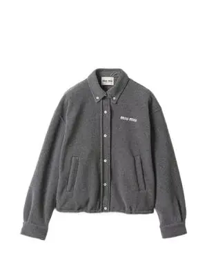 Miu Miu Fleece Blouson Jacket