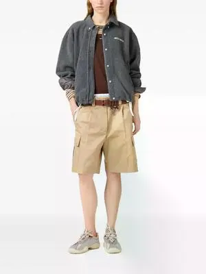 Miu Miu Fleece Blouson Jacket