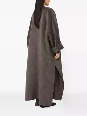 Max Mara Febo Oversized Brushed-finish Coat