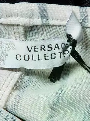 Versace Barocco Chain-print Mini Dress