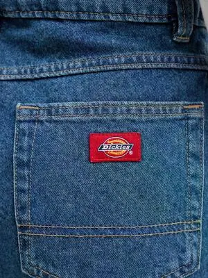 Dickies 984 Logo-patch Denim Shorts
