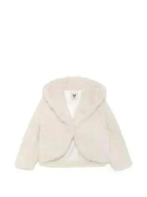 ANIYE BY Faux-fur Hooded Jacket - Neutrals