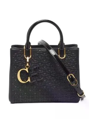 Carolina Herrera Small Duchess Rosetta Insignia Tote Bag