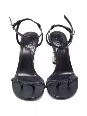 Givenchy G Cube Ankle Strap Heeled Sandals