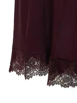 Rixo Matilde Lace-trim Midi Skirt