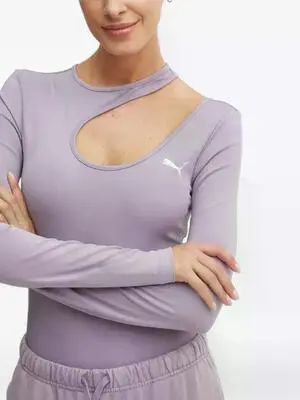 PUMA Cut-out Long-sleeve Bodysuit