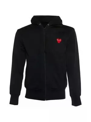 Play Comme Des Garcon Zip-up Hoodie